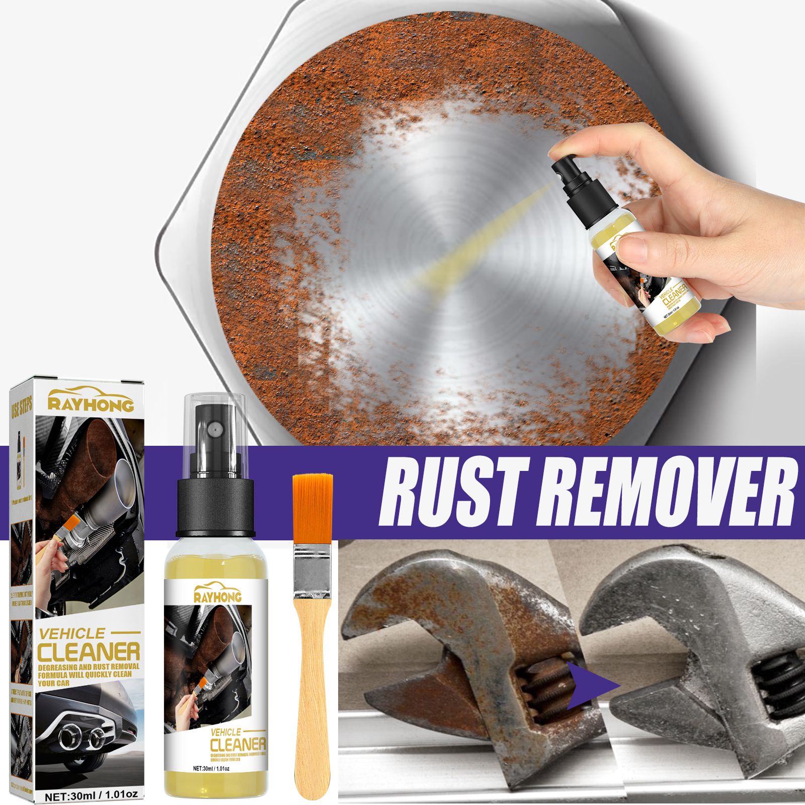 Does Rayhong Rust Remover Work | Rayhong Store